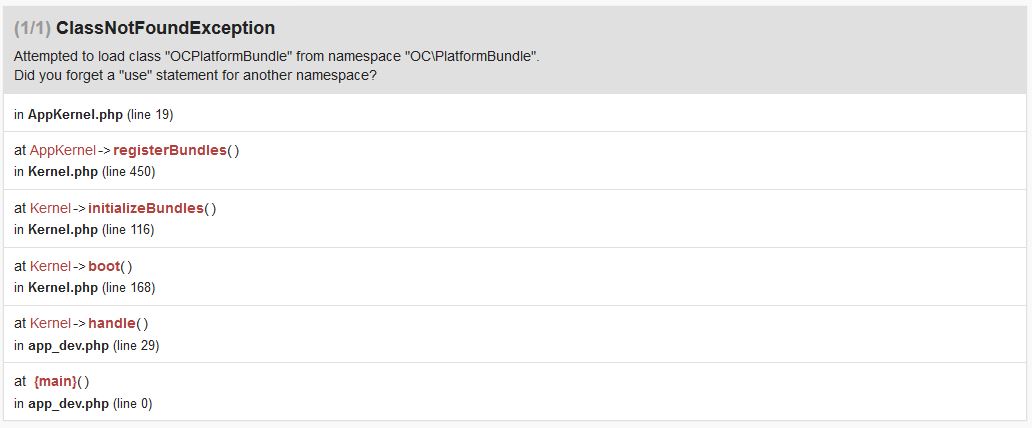 Symfony Modification De Composerjson Par Markos Page 1 Openclassrooms